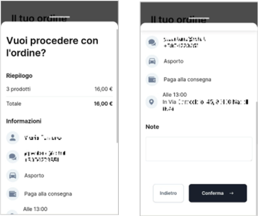 Conferma dell’ordine - RCH Support