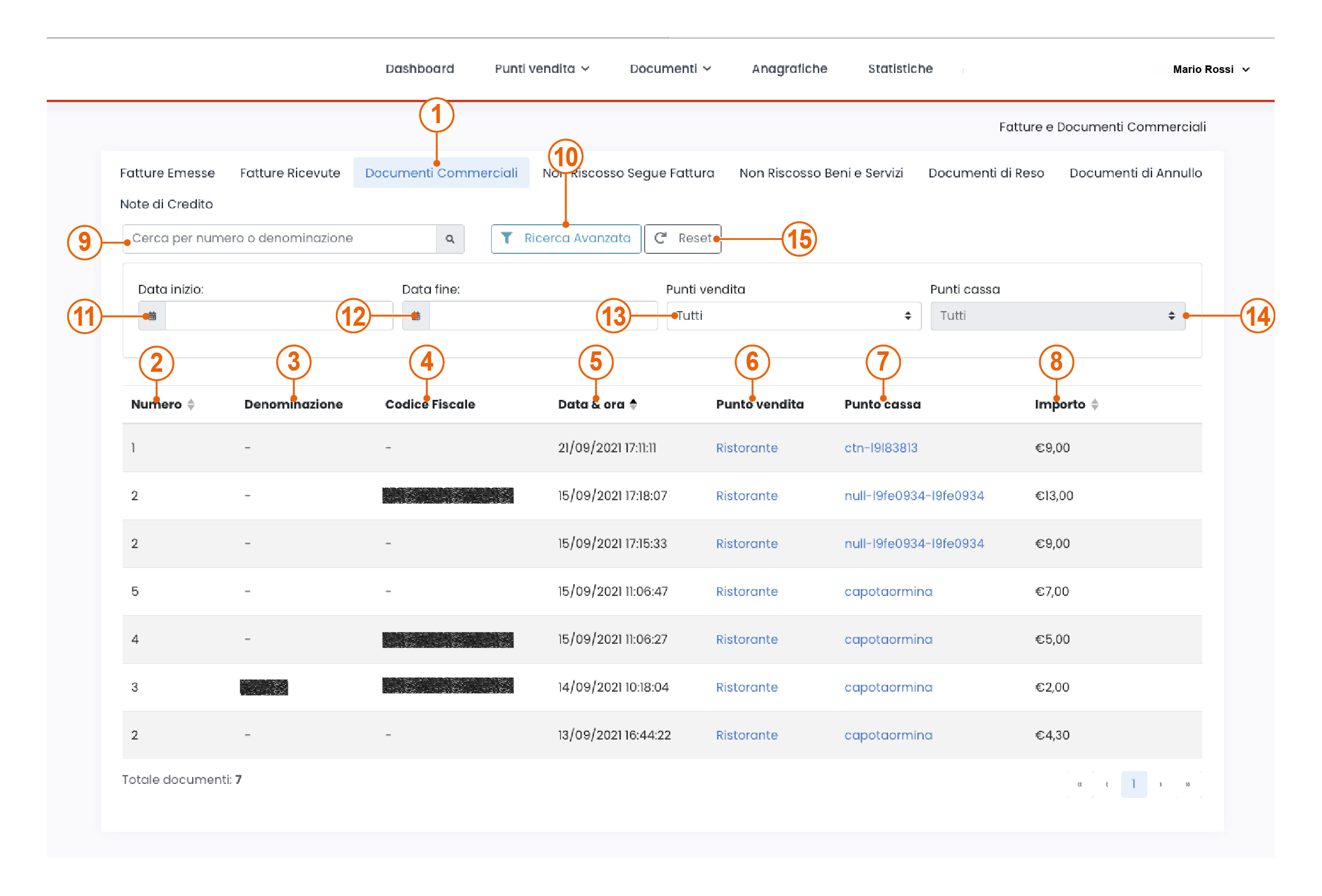 Documenti Commerciali - RCH Support